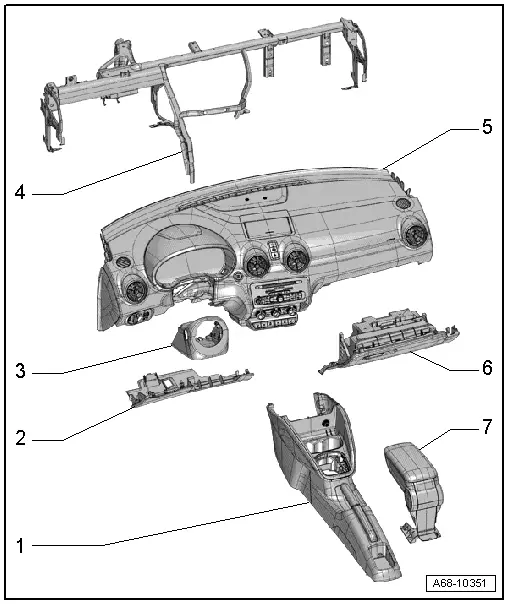 Audi Workshop Service and Repair Manuals > A1 > Body | General body ...