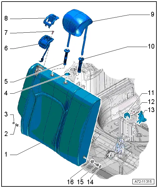 Audi Workshop Service and Repair Manuals > A1 > Body | General body ...