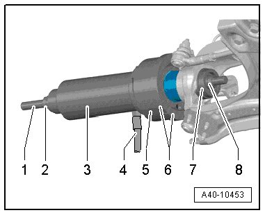 Audi Workshop Service and Repair Manuals > A1 > Running gear, front ...