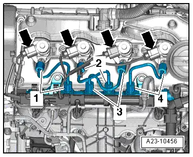 Audi Workshop Manuals > A1 > Power unit > TDI injection and glow plug ...