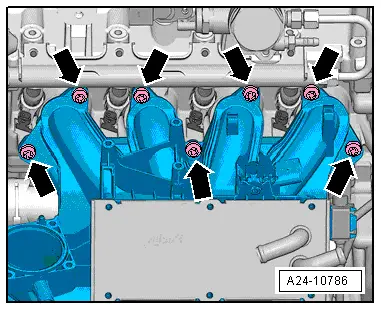 Audi A1 Direct Petrol Injection Intake Manifold Removal & Installation