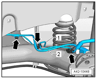 Audi Workshop Service and Repair Manuals > A1 > Running gear, front ...