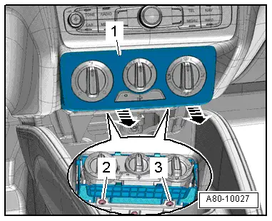 Audi Workshop Service and Repair Manuals > A1 > Heating, ventilation ...