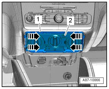 Audi Workshop Service and Repair Manuals > A1 > Heating, ventilation ...