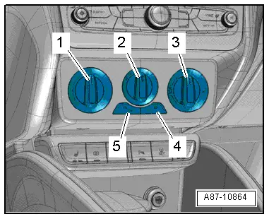 Audi Workshop Service and Repair Manuals > A1 > Heating, ventilation ...