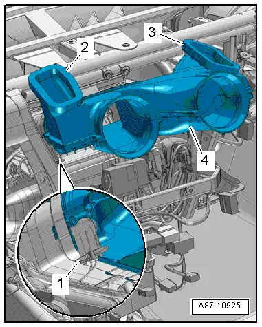 Audi Workshop Service and Repair Manuals > A1 > Heating, ventilation ...