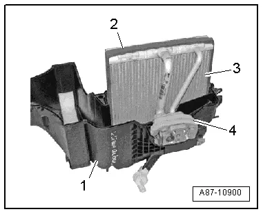 Audi Workshop Service and Repair Manuals > A1 > Heating, ventilation ...