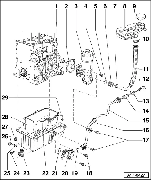 Audi Workshop Service and Repair Manuals > A2 > Power unit | 3-cyl ...