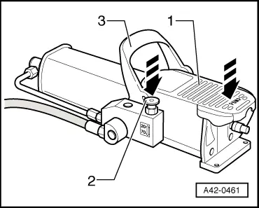 Audi Workshop Service and Repair Manuals > A2 > Running gear, front ...