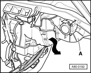 Audi Workshop Service and Repair Manuals > A2 > Heating, ventilation ...