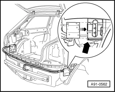 Audi Workshop Service and Repair Manuals > A3 Mk1 > Vehicle electrics ...