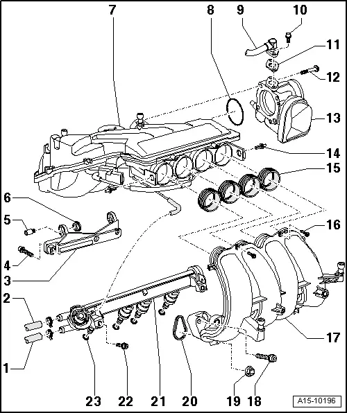 Audi Workshop Service and Repair Manuals > A3 Mk1 > Power unit | 4 ...