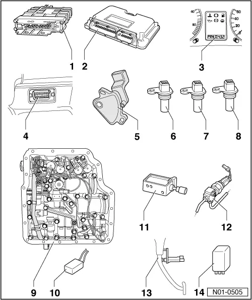 Audi Workshop Service and Repair Manuals > A3 Mk1 > Power transmission ...