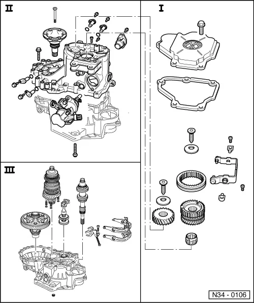 Audi Workshop Service and Repair Manuals > A3 Mk1 > Power transmission ...