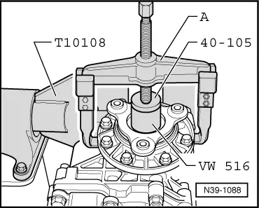 Audi Workshop Service and Repair Manuals > A3 Mk1 > Power transmission ...