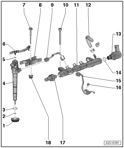 Audi Workshop Service and Repair Manuals > A3 Mk2 > Power unit | TDI ...