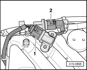 Audi A3 Injection System Fitting Locations - Overview