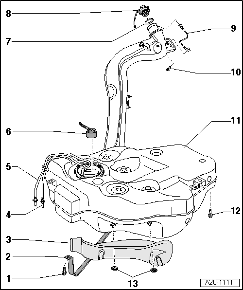 Audi Workshop Service and Repair Manuals > A3 Mk2 > Power unit | Fuel ...