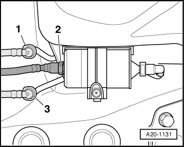 Audi Workshop Service and Repair Manuals > A3 Mk2 > Power unit | Fuel ...