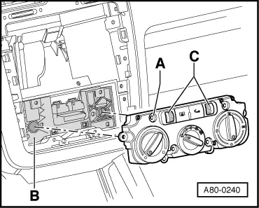 Audi Workshop Service and Repair Manuals > A3 Mk2 > Heating ...