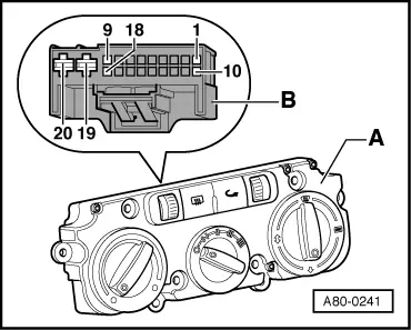 Audi Workshop Service and Repair Manuals > A3 Mk2 > Heating ...