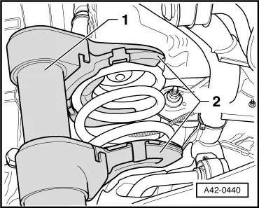 Audi Workshop Service and Repair Manuals > A3 Mk2 > Running gear, front ...