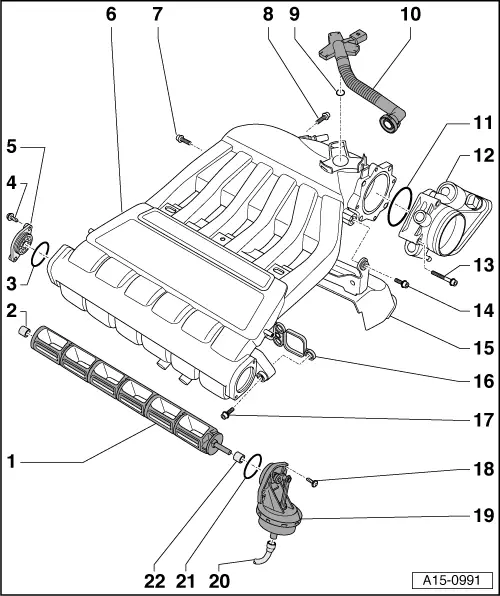 Audi Workshop Service and Repair Manuals > A3 Mk2 > Power unit ...