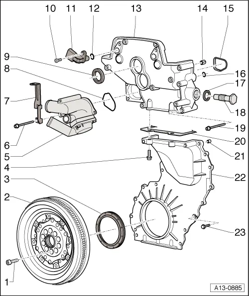 Audi Workshop Service and Repair Manuals > A3 Mk2 > Power unit | 6 ...