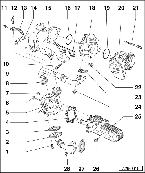 Audi Workshop Service and Repair Manuals > A3 Mk2 > Power unit | TDI ...