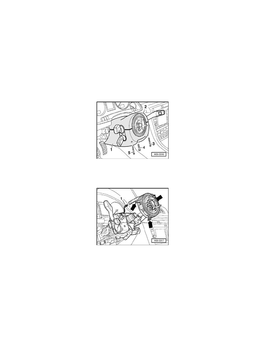 Audi Workshop Manuals > A4 Cabriolet V6-3.0L (AVK) (2003) > Steering ...