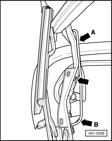 Audi Workshop Service and Repair Manuals > A4 Cabriolet Mk2 > Body ...