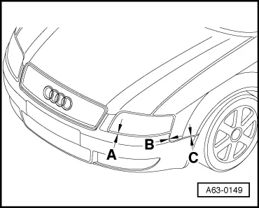 Audi Workshop Service and Repair Manuals > A4 Cabriolet Mk2 > Body ...