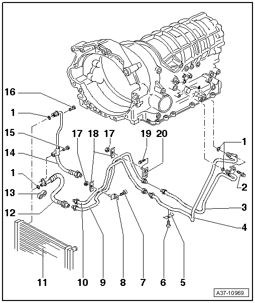 Audi Workshop Service and Repair Manuals > A4 Cabriolet Mk2 > Power ...