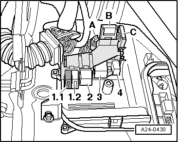 Audi Workshop Manuals > A4 Cabriolet Mk2 > Power transmission ...