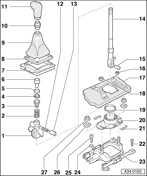 Audi Workshop Service and Repair Manuals > A4 Mk1 > Power transmission ...