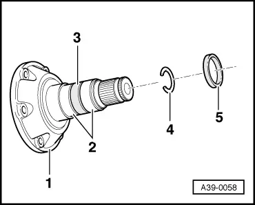 Audi Workshop Service and Repair Manuals > A4 Mk1 > Power transmission ...