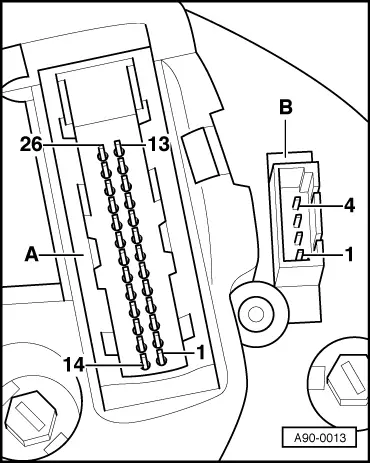 Audi Workshop Service and Repair Manuals > A4 Mk1 > Vehicle electrics ...