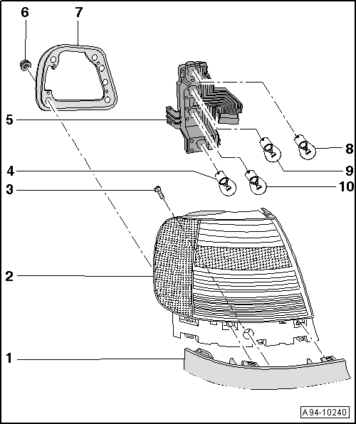 Audi Workshop Service and Repair Manuals > A4 Mk1 > Vehicle electrics ...