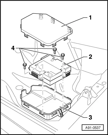 Audi Workshop Service and Repair Manuals > A4 Mk1 > Vehicle electrics ...