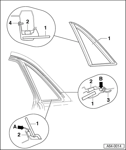 Audi Workshop Service and Repair Manuals > A4 Mk1 > Body | General Body ...