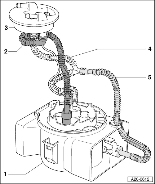 Audi Workshop Service and Repair Manuals > A4 Mk1 > Power unit | Fuel ...