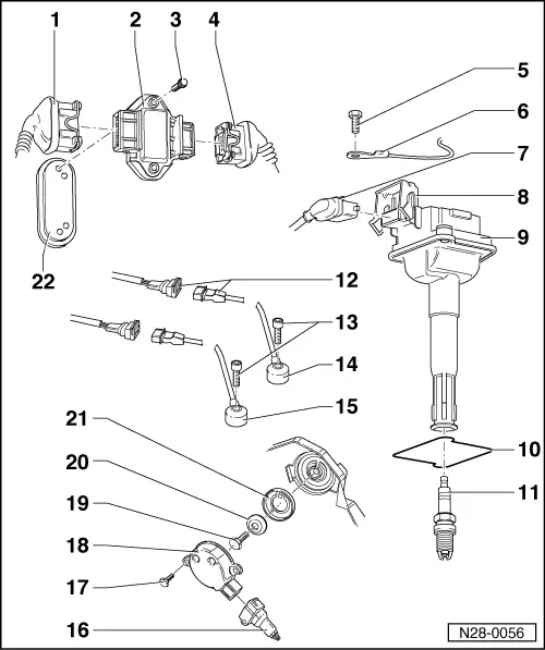 Audi Workshop Service and Repair Manuals > A4 Mk1 > Power unit ...