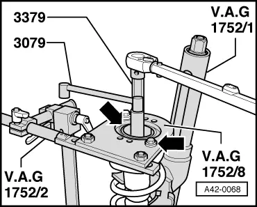 Audi Workshop Service and Repair Manuals > A4 Mk1 > Running gear, front ...