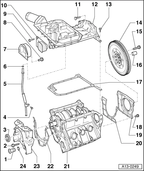 Audi Workshop Service and Repair Manuals > A4 Mk1 > Power unit | 6 ...