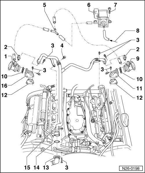 Audi Workshop Service and Repair Manuals > A4 Mk1 > Power unit | 6 ...