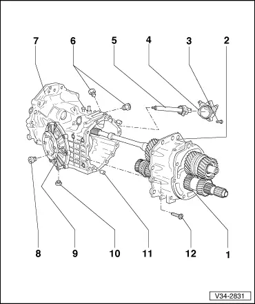 Audi Workshop Service and Repair Manuals > A4 Mk1 > Power transmission ...