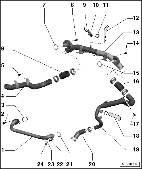 Audi Workshop Service and Repair Manuals > A4 Mk2 > Power unit | 8 ...