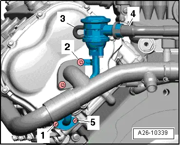 Audi Workshop Manuals > A4 Mk2 > Power unit > 8-cylinder direct petrol ...