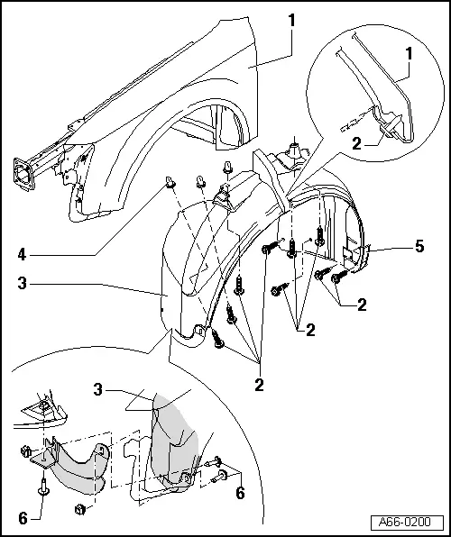 Audi Workshop Service and Repair Manuals > A4 Mk2 > Body | General body ...