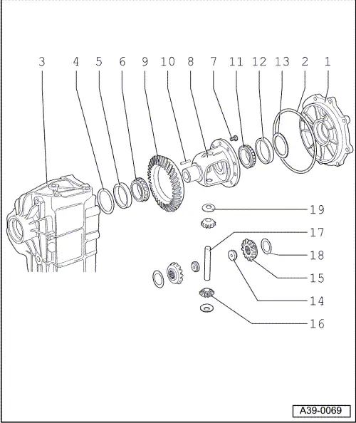Audi Workshop Service and Repair Manuals > A4 Mk2 > Power transmission ...